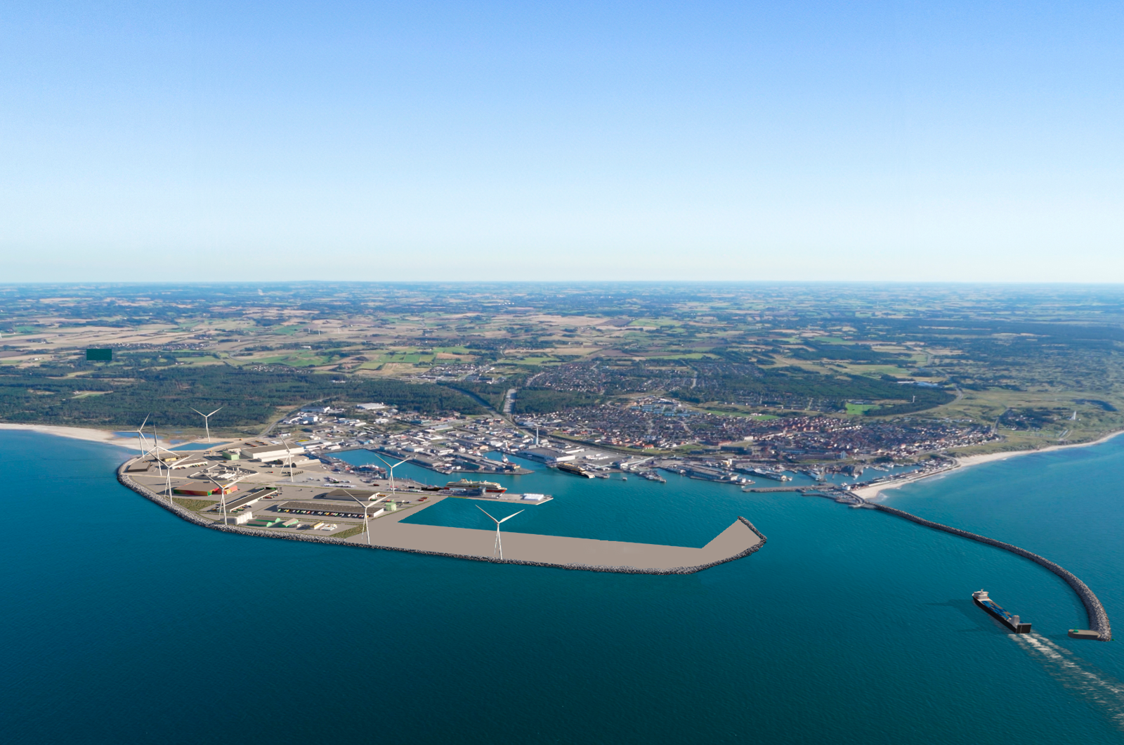 Pivot point for transport, fish and maritime services